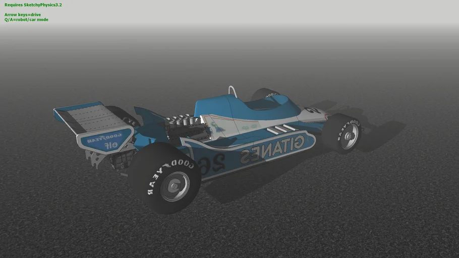 Sketchyphysics Mirage transformer (work in progress) | 3D Warehouse