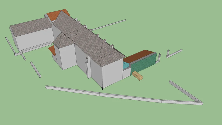 Prieuré de Larrey | 3D Warehouse