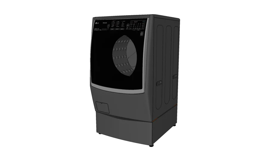 LG TROMM Twinwash washing machine | 3D Warehouse