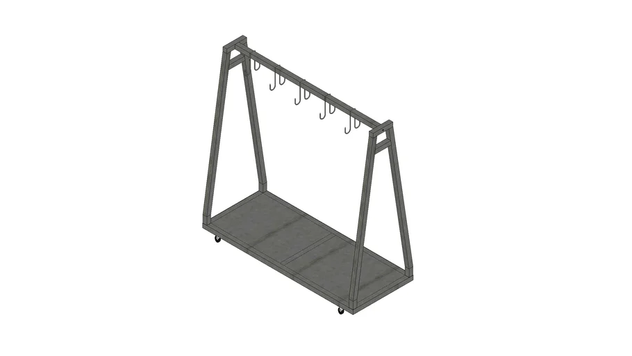 Meat Hanging Stand | 3D Warehouse