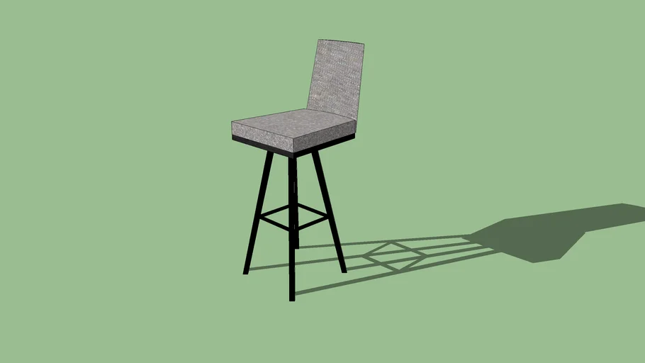 Amisco Linea 41320 Stool | 3D Warehouse