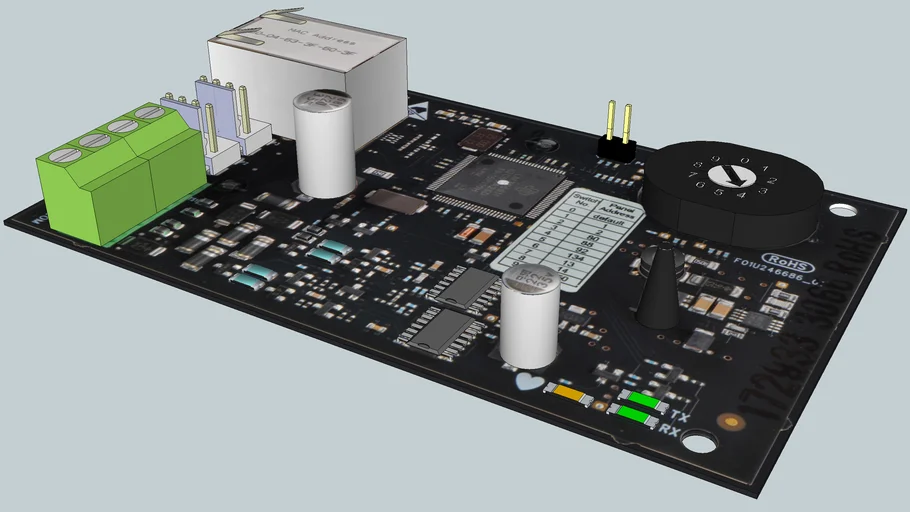 Bosch B420 Ethernet Communication Module | 3D Warehouse