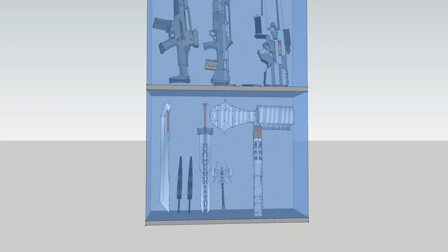 weapon rack | 3D Warehouse