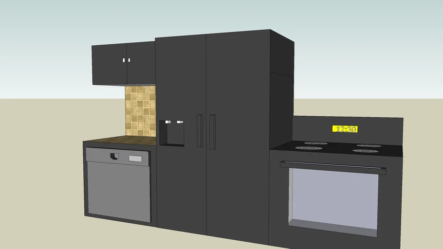 Modern Kitchen | 3D Warehouse
