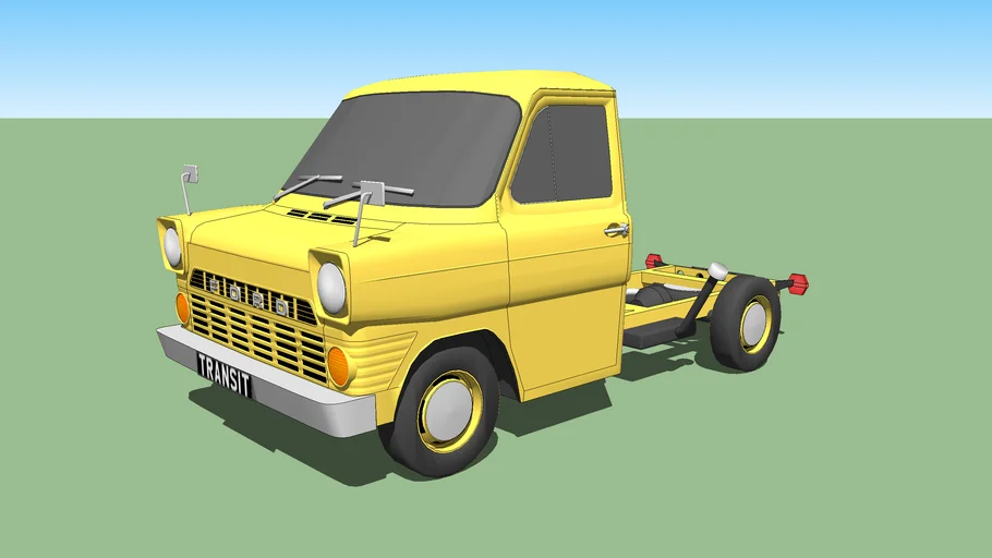 Ford Transit Mk1 (Chassis Cab) | 3D Warehouse