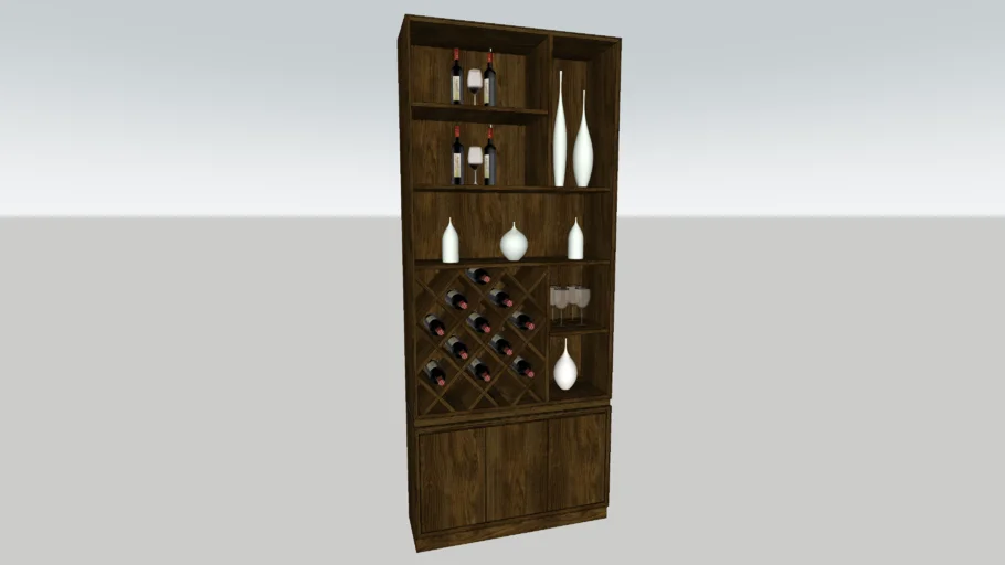 Wine cabinet | 3D Warehouse