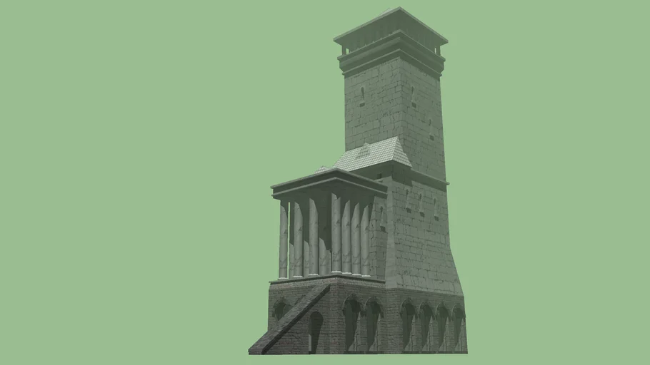 Roman Tower | 3D Warehouse