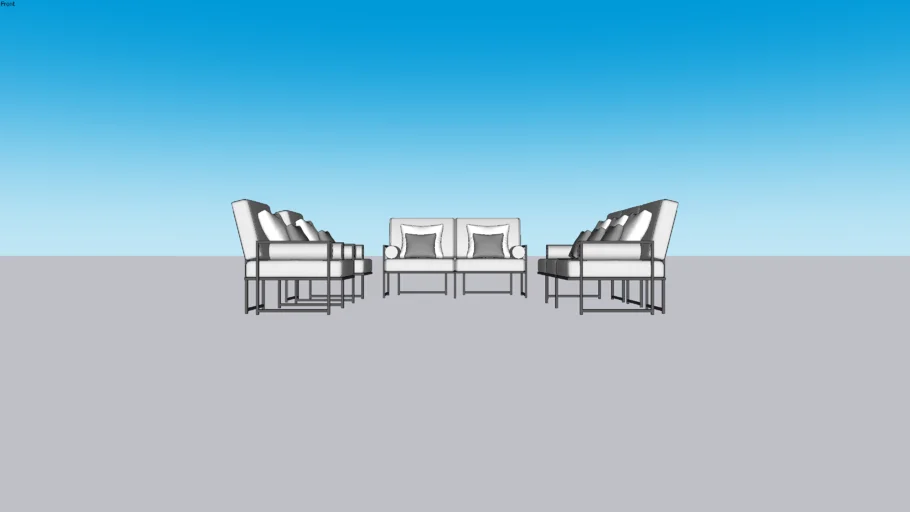 SOFÁ EXTERNO | 3D Warehouse