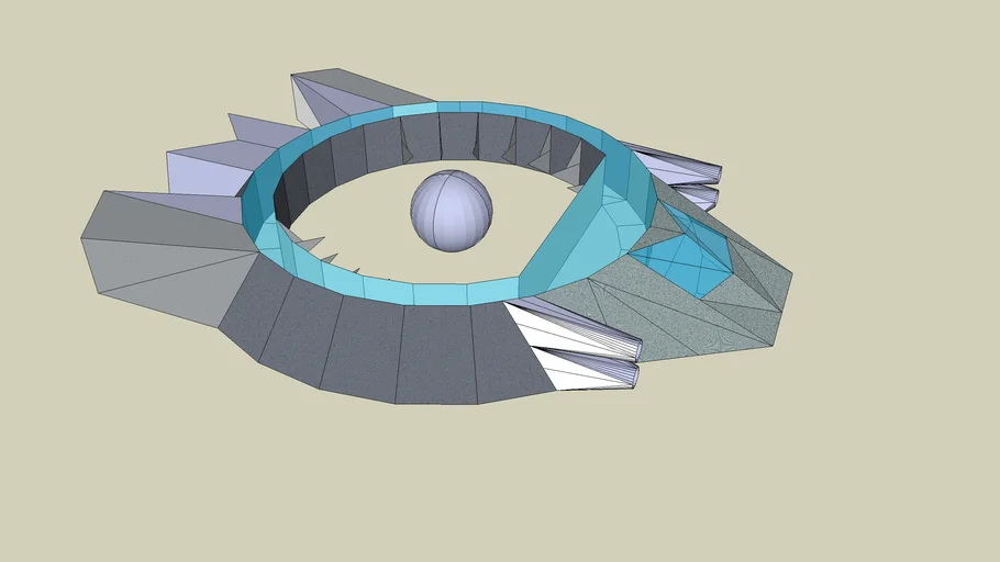 Space ship (D2) | 3D Warehouse