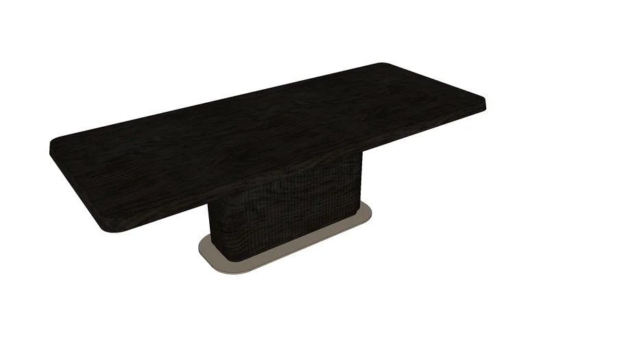 Tortona table with column | 3D Warehouse