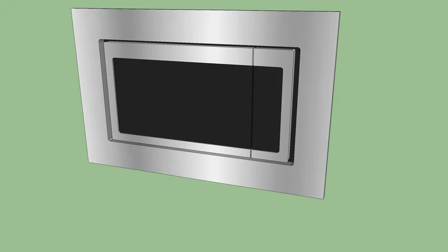 Whirlpool Microwave WMC30516HZ with 30' trim | 3D Warehouse