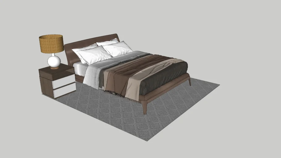 BED 01 | 3D Warehouse