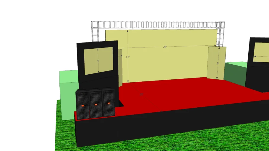 stage | 3D Warehouse