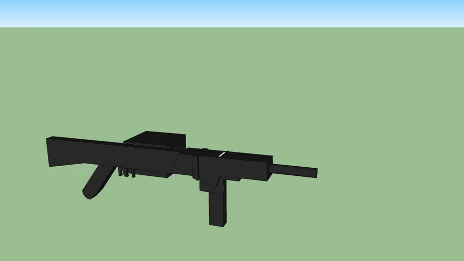 Light Machine Gun | 3D Warehouse