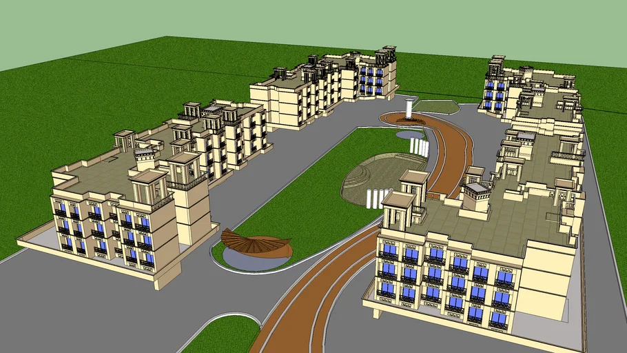 building , complex | 3D Warehouse