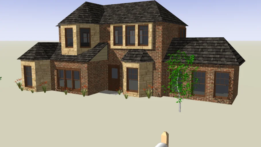 Brick House | 3D Warehouse