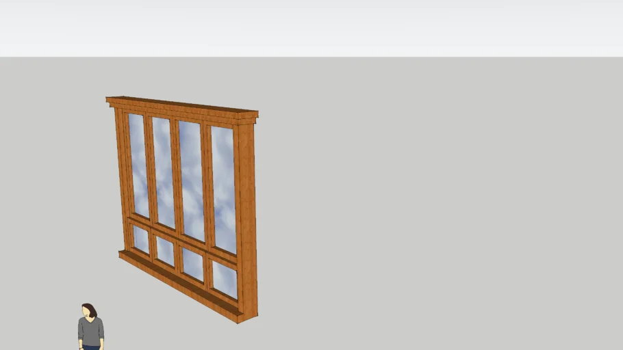 window wood | 3D Warehouse
