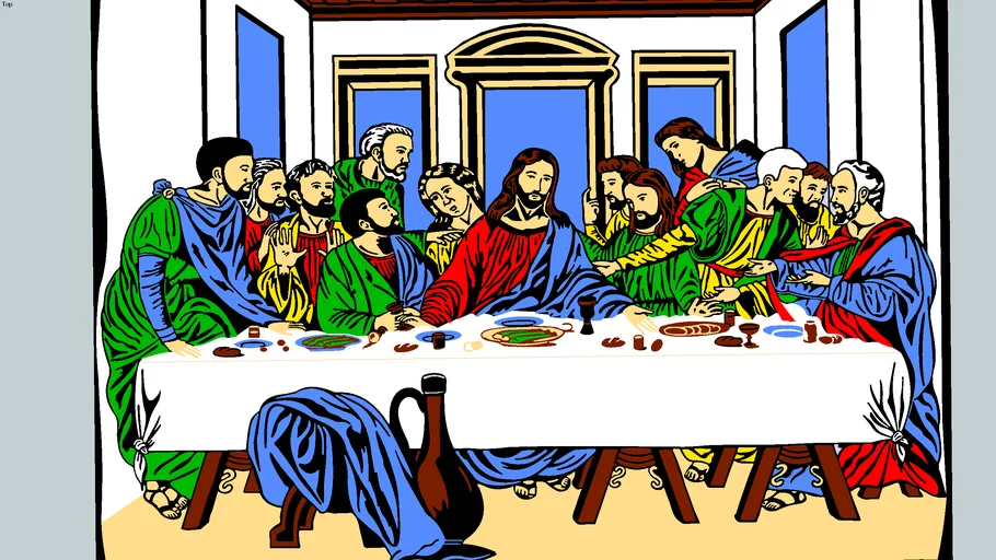 Santa Ceia | 3D Warehouse