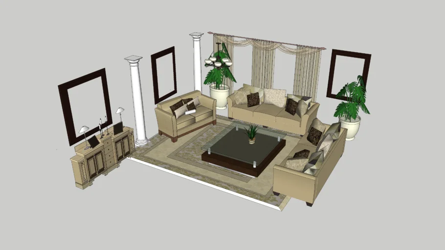 living area | 3D Warehouse