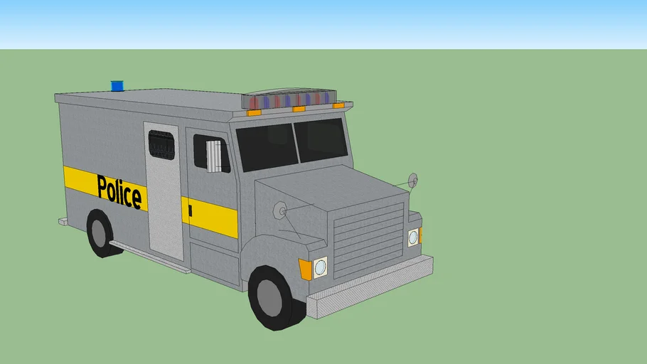 Prison-Truck | 3D Warehouse