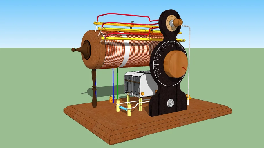 crystal radio | 3D Warehouse