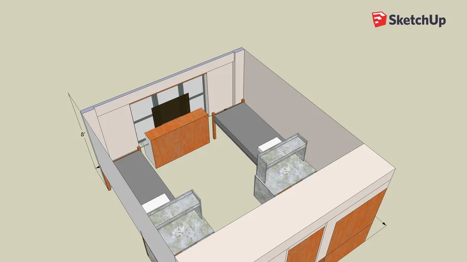 Drake Maningo Dorm | 3D Warehouse