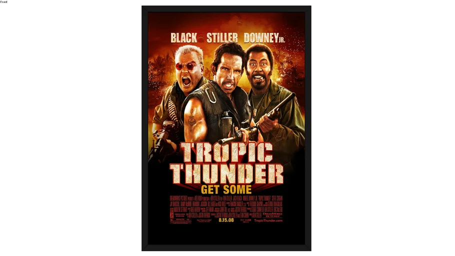 Tropic Thunder Poster | 3D Warehouse