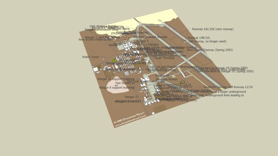 Area 51, Detailed Model | 3D Warehouse