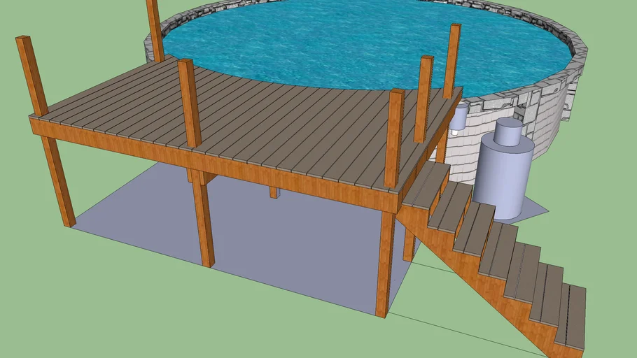 Deck plan | 3D Warehouse