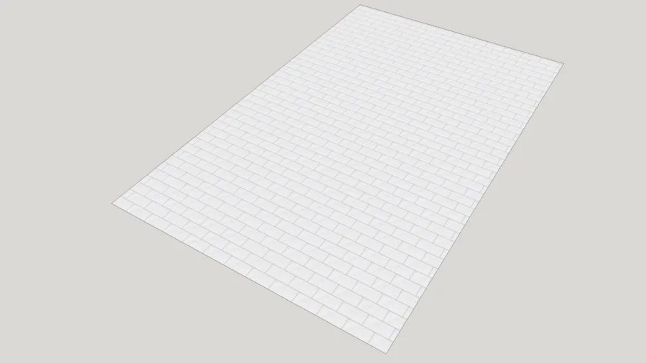 marble SUBWAY TILE | 3D Warehouse