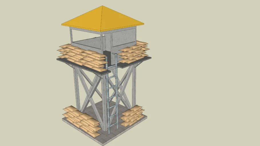 Guard tower | 3D Warehouse