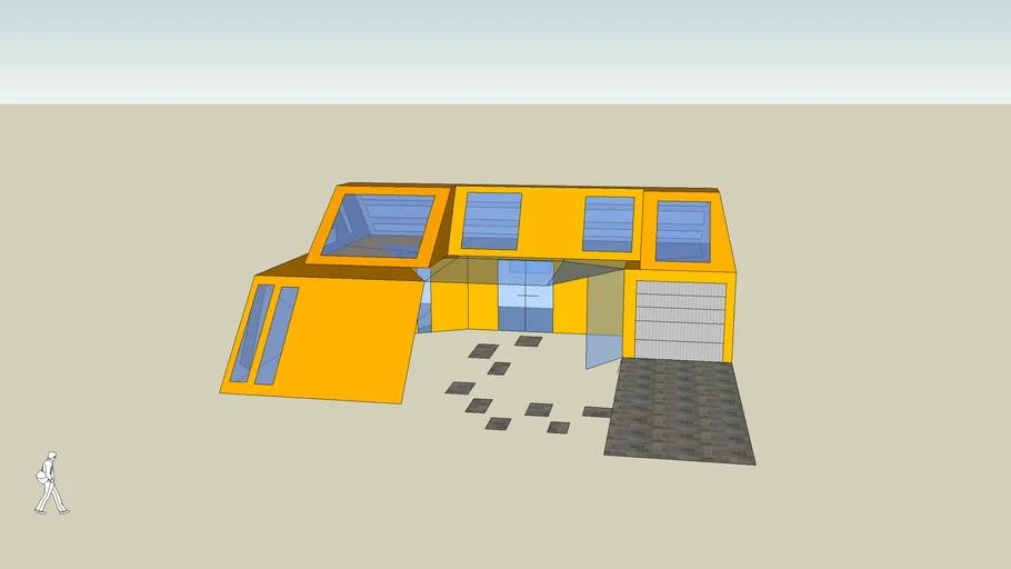 maison orange | 3D Warehouse