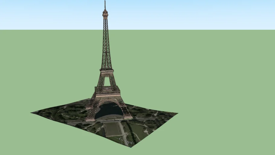 Eiffel Tower | 3D Warehouse