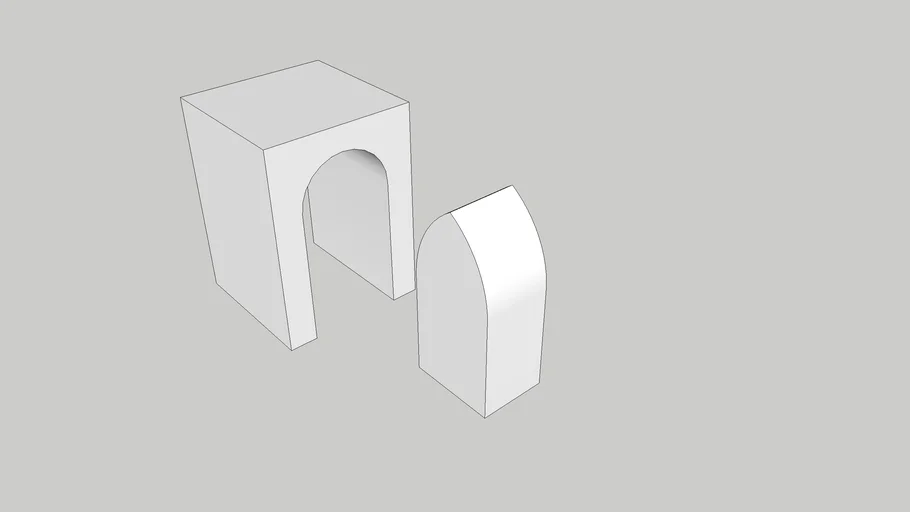 arch recess | 3D Warehouse