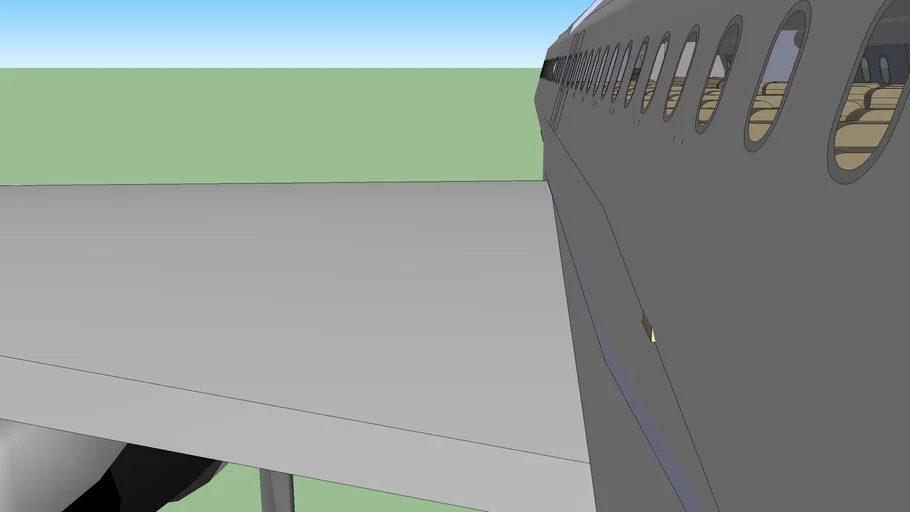 white A320 with interior | 3D Warehouse