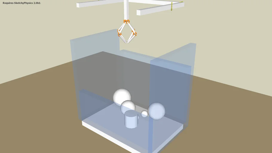 Claw Machine Requires Sketchyphysics 2 | 3D Warehouse