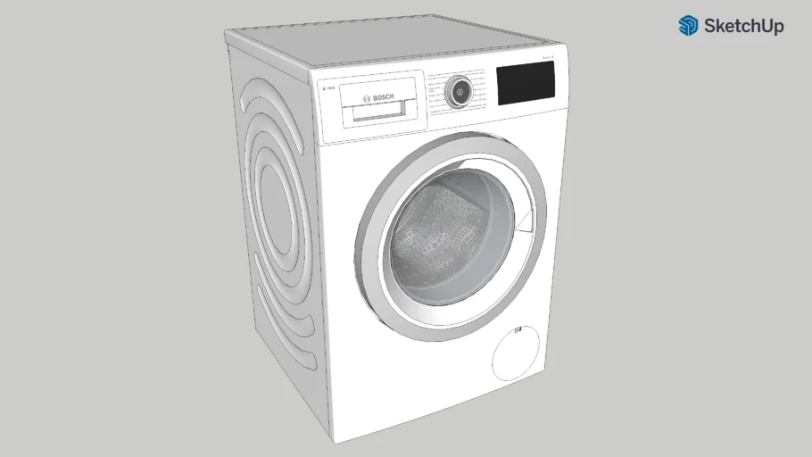 Bosch Washing Machine | 3D Warehouse