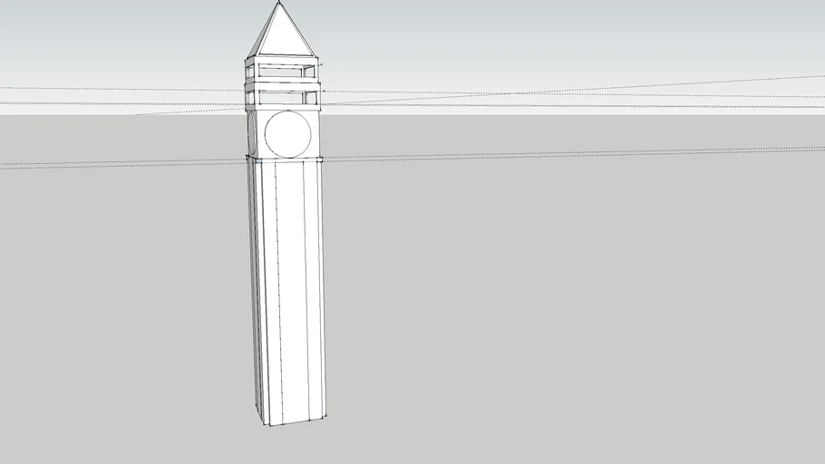 clock tower | 3D Warehouse