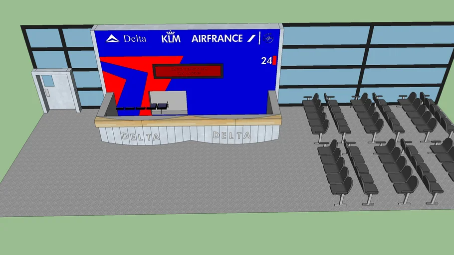 Delta Gate | 3D Warehouse