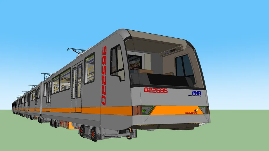 PNR electric train | 3D Warehouse
