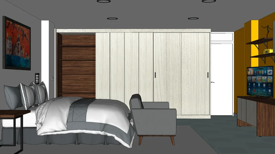 Recámara 02 | 3D Warehouse