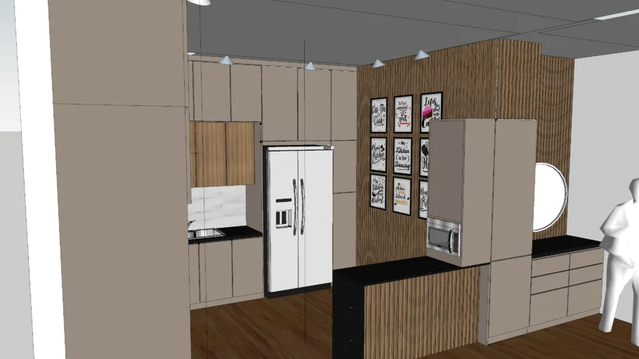 modern kitchen | 3D Warehouse