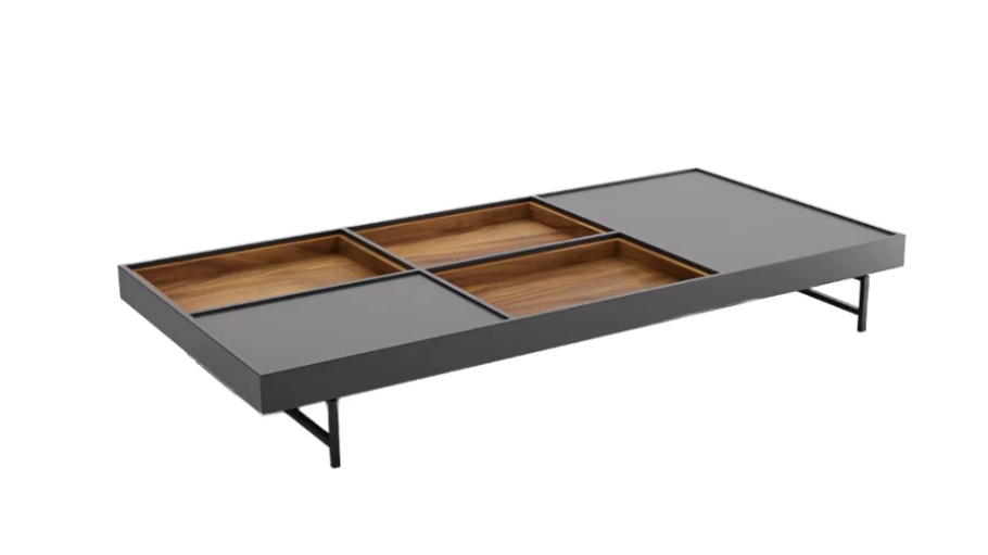 Mesa de Centro Retangular Mahone | 3D Warehouse