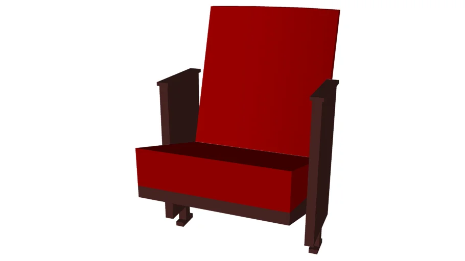 Theater chair | 3D Warehouse