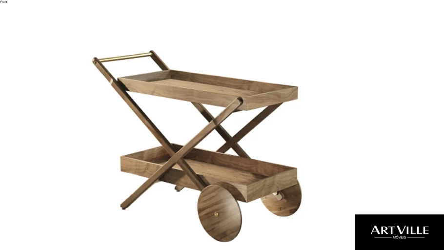 Carrinho Bar Chff 1739-SR | 3D Warehouse