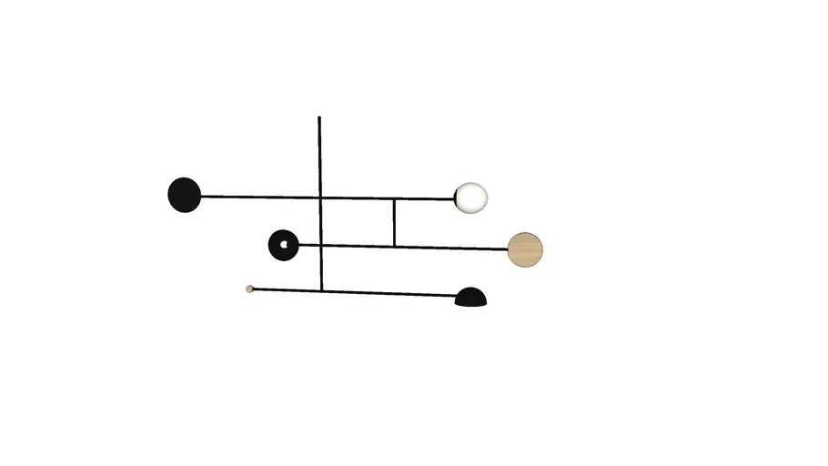 Astro Mobile Light No.2 | 3D Warehouse