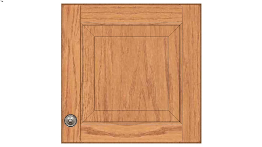 Wall Single Door 15H | 3D Warehouse