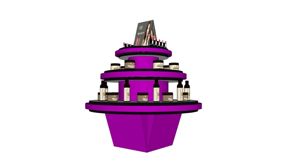 lipstick counter | 3D Warehouse