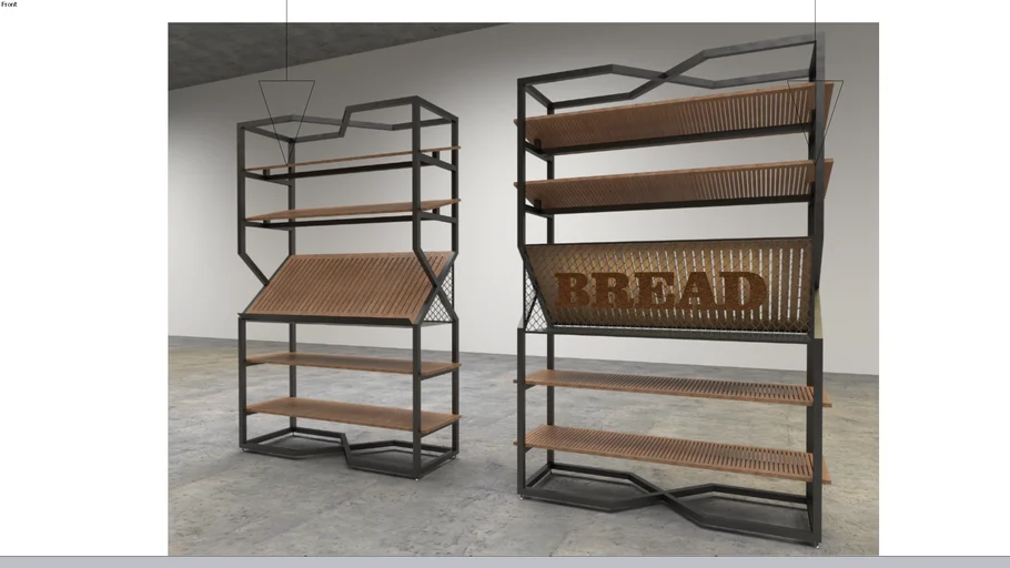 Bread Shelf | 3D Warehouse