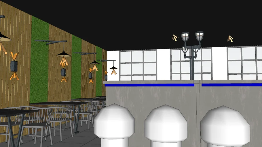 cafe Design | 3D Warehouse